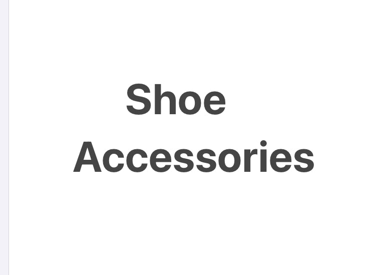 Shoe Accesorries – Outside The Box